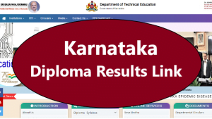 DTE Karnataka Diploma Results 2023, BTELINX Result Link