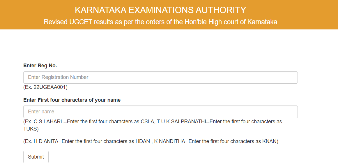 KCET Results 2022 Direct Link at cetonline.karnataka.gov.in